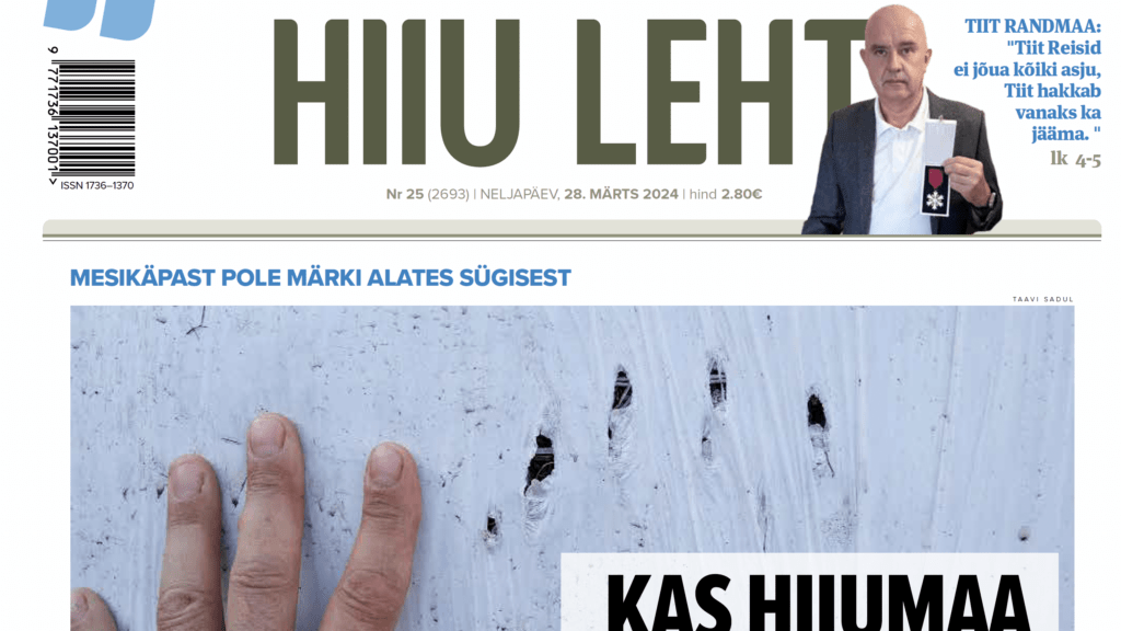 DIGILEHT | Hiiu Leht 28.märtsil - Hiiu Leht