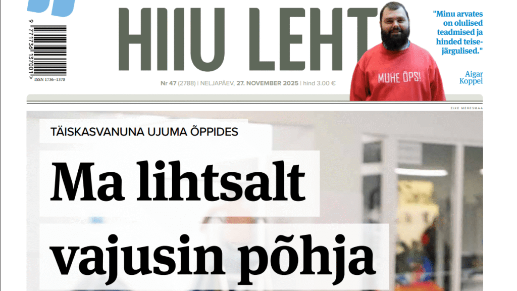 DIGILEHT | Hiiu Leht 27. novembril - Hiiu Leht